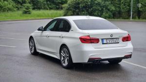 White BMW 330 2017 in Elektrenai, with an engine capacity of 2.00 L and mileage of 107 thousand km for 14500 €, photo 4 on AUTOMOTO.COM.LV