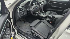 White BMW 330 2017 in Elektrenai, with an engine capacity of 2.00 L and mileage of 107 thousand km for 14500 €, photo 12 on AUTOMOTO.COM.LV