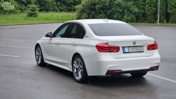 White BMW 330 2017 in Elektrenai, with an engine capacity of 2.00 L and mileage of 107 thousand km for 14400 €, photo 3 on AUTOMOTO.COM.LV