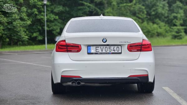 White BMW 330 2017 in Elektrenai, with an engine capacity of 2.00 L and mileage of 107 thousand km for 14400 €, photo 5 on AUTOMOTO.COM.LV