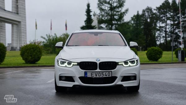 White BMW 330 2017 in Elektrenai, with an engine capacity of 2.00 L and mileage of 107 thousand km for 14400 €, photo 9 on AUTOMOTO.COM.LV