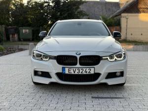 White BMW 330 2018 in Vilnius, with an engine capacity of 2.00 L and mileage of 111 thousand km for 14950 €, photo 3 on AUTOMOTO.COM.LV