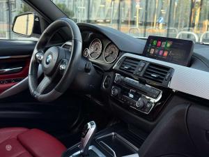 White BMW 330 2018 in Vilnius, with an engine capacity of 2.00 L and mileage of 111 thousand km for 14950 €, photo 18 on AUTOMOTO.COM.LV