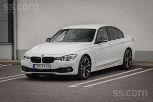 White BMW 330 2018 in Riga, with an engine capacity of 3.00 L and mileage of 237 thousand km for 16950 €, photo  on AUTOMOTO.COM.LV
