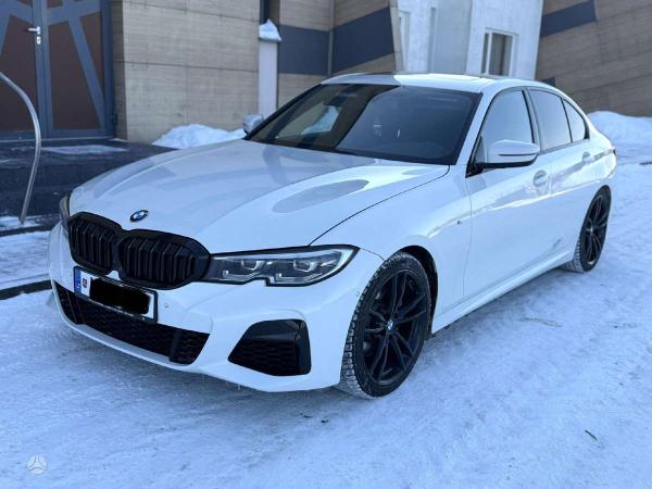 White BMW 330 2020 in Ukmerge, with an engine capacity of 2.00 L and mileage of 181 thousand km for 23999 €, photo 2 on AUTOMOTO.COM.LV