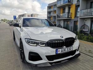 White BMW 330 2020 in Klaipeda, with an engine capacity of 2.00 L and mileage of 180 thousand km for 27999 €, photo 3 on AUTOMOTO.COM.LV