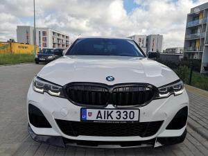 White BMW 330 2020 in Klaipeda, with an engine capacity of 2.00 L and mileage of 180 thousand km for 27999 €, photo 4 on AUTOMOTO.COM.LV