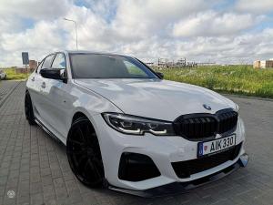 White BMW 330 2020 in Klaipeda, with an engine capacity of 2.00 L and mileage of 180 thousand km for 27999 €, photo 9 on AUTOMOTO.COM.LV