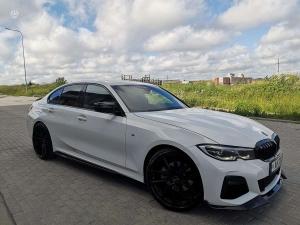 White BMW 330 2020 in Klaipeda, with an engine capacity of 2.00 L and mileage of 180 thousand km for 27999 €, photo 10 on AUTOMOTO.COM.LV