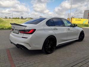 White BMW 330 2020 in Klaipeda, with an engine capacity of 2.00 L and mileage of 180 thousand km for 27999 €, photo 11 on AUTOMOTO.COM.LV