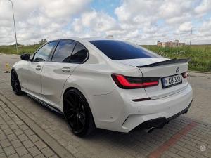 White BMW 330 2020 in Klaipeda, with an engine capacity of 2.00 L and mileage of 180 thousand km for 27999 €, photo 12 on AUTOMOTO.COM.LV