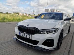White BMW 330 2020 in Klaipeda, with an engine capacity of 2.00 L and mileage of 180 thousand km for 27999 €, photo 13 on AUTOMOTO.COM.LV