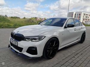 White BMW 330 2020 in Klaipeda, with an engine capacity of 2.00 L and mileage of 180 thousand km for 27999 €, photo 14 on AUTOMOTO.COM.LV