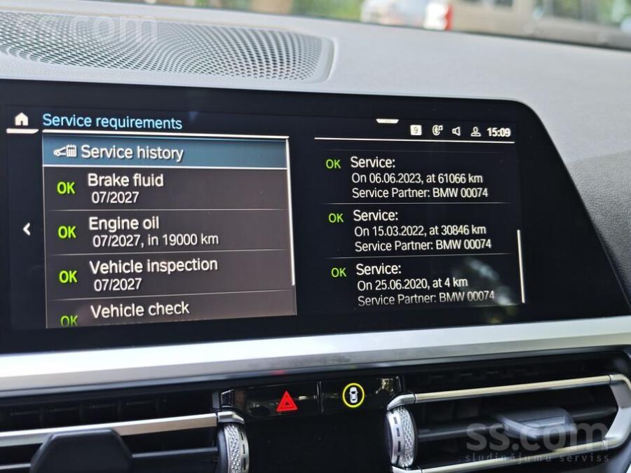 Белый БМВ 330 2020 в Рига, объемом двигателя 2.00 л и пробегом 131 тыс. км за 25900 €, фото 26 на AUTOMOTO.COM.LV