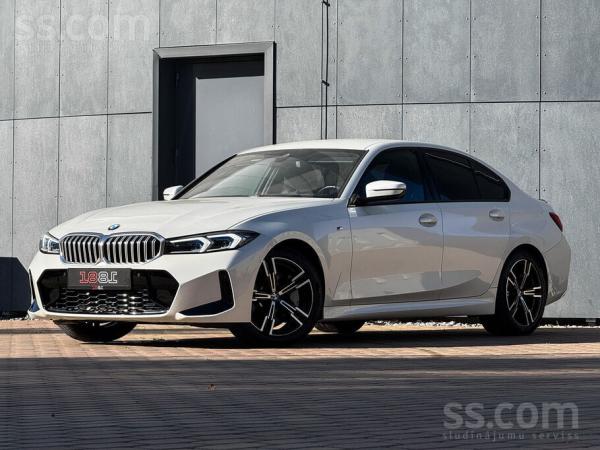 White BMW 330 2023 in Riga, with an engine capacity of 3.00 L and mileage of 172 thousand km for 29800 €, photo 3 on AUTOMOTO.COM.LV