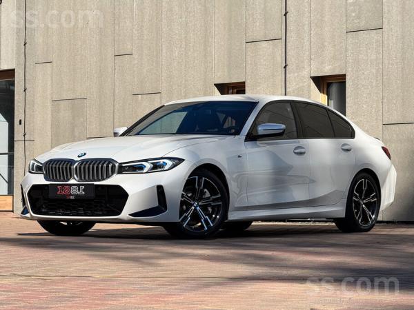 White BMW 330 2023 in Riga, with an engine capacity of 3.00 L and mileage of 172 thousand km for 29800 €, photo 11 on AUTOMOTO.COM.LV