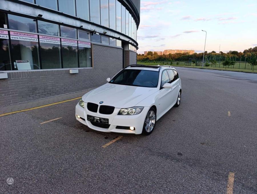 White BMW 330 2006 in Kedainiai, with an engine capacity of 2.99 L and mileage of 310 thousand km for 5990 €, photo 6 on AUTOMOTO.COM.LV