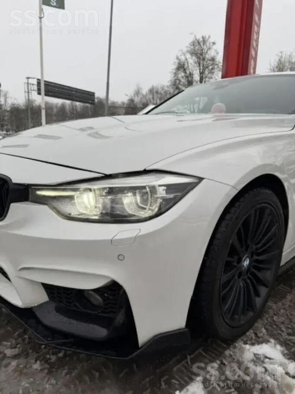 White BMW 330 2013 in Riga, with an engine capacity of 3.00 L and mileage of 233 thousand km for 11250 €, photo 1 on AUTOMOTO.COM.LV