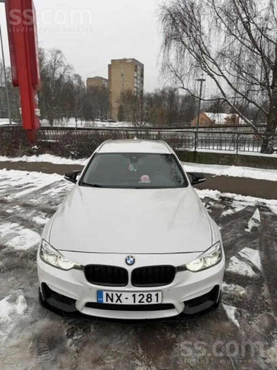 White BMW 330 2013 in Riga, with an engine capacity of 3.00 L and mileage of 233 thousand km for 11250 €, photo 2 on AUTOMOTO.COM.LV