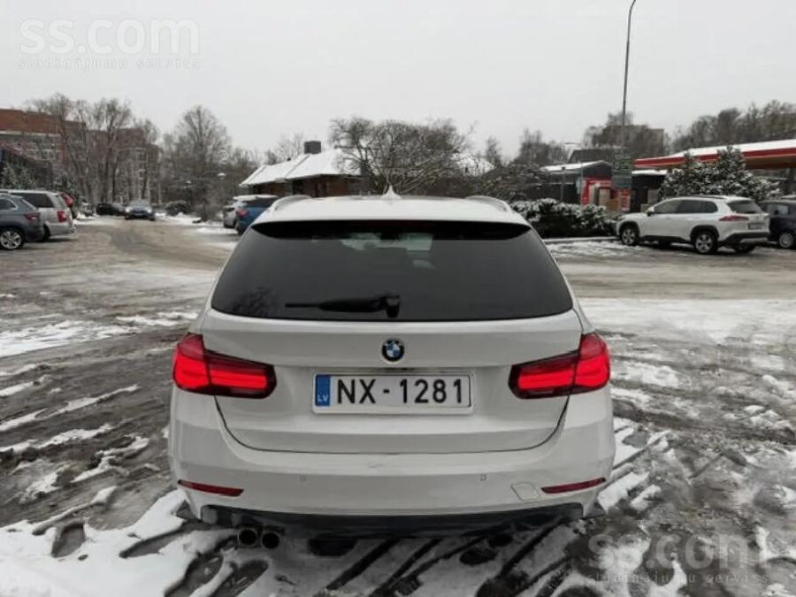 White BMW 330 2013 in Riga, with an engine capacity of 3.00 L and mileage of 233 thousand km for 11250 €, photo 5 on AUTOMOTO.COM.LV