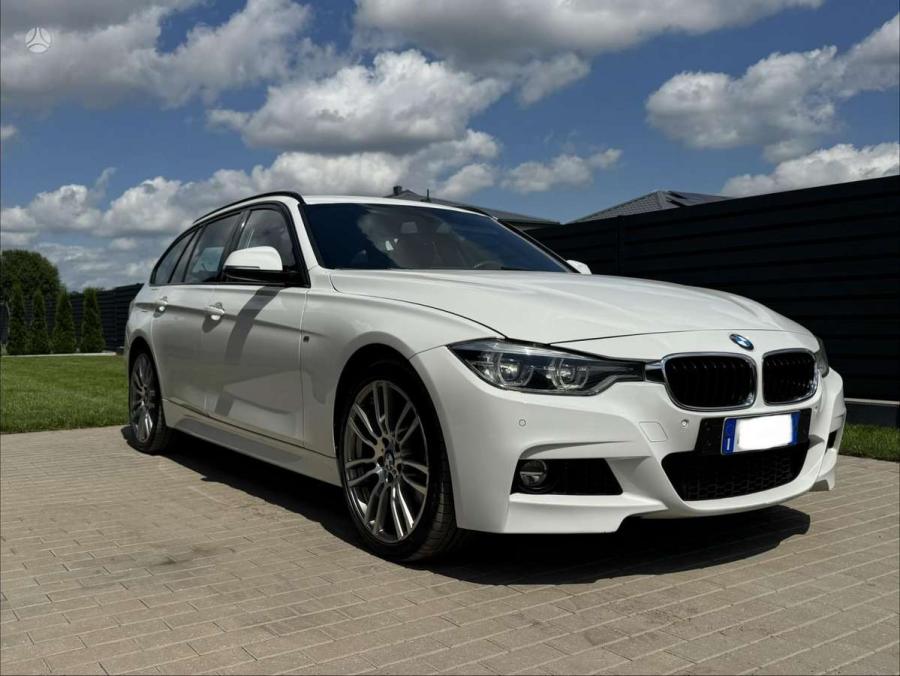 White BMW 330 2017 in Kaunas, with an engine capacity of 2.99 L and mileage of 274 thousand km for 12650 €, photo 3 on AUTOMOTO.COM.LV