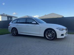 White BMW 330 2017 in Kaunas, with an engine capacity of 2.99 L and mileage of 274 thousand km for 12650 €, photo 4 on AUTOMOTO.COM.LV
