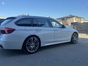 White BMW 330 2017 in Kaunas, with an engine capacity of 2.99 L and mileage of 274 thousand km for 12650 €, photo 5 on AUTOMOTO.COM.LV