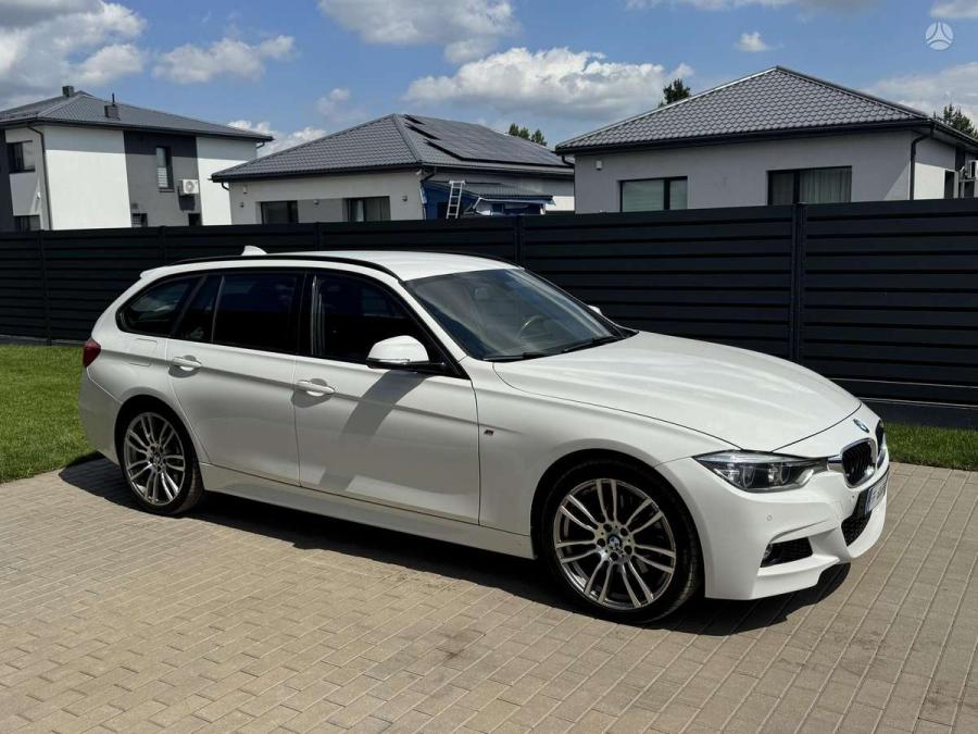 White BMW 330 2017 in Kaunas, with an engine capacity of 2.99 L and mileage of 274 thousand km for 12650 €, photo 7 on AUTOMOTO.COM.LV