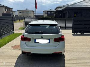 White BMW 330 2017 in Kaunas, with an engine capacity of 2.99 L and mileage of 274 thousand km for 12650 €, photo 9 on AUTOMOTO.COM.LV