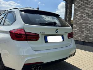 White BMW 330 2017 in Kaunas, with an engine capacity of 2.99 L and mileage of 274 thousand km for 12650 €, photo 10 on AUTOMOTO.COM.LV