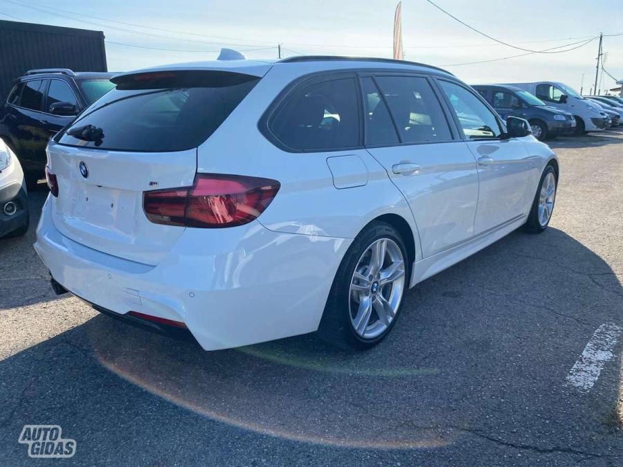 White BMW 330 2018 in Panevezys, with an engine capacity of 3.00 L and mileage of 267 thousand km for 12800 €, photo 6 on AUTOMOTO.COM.LV