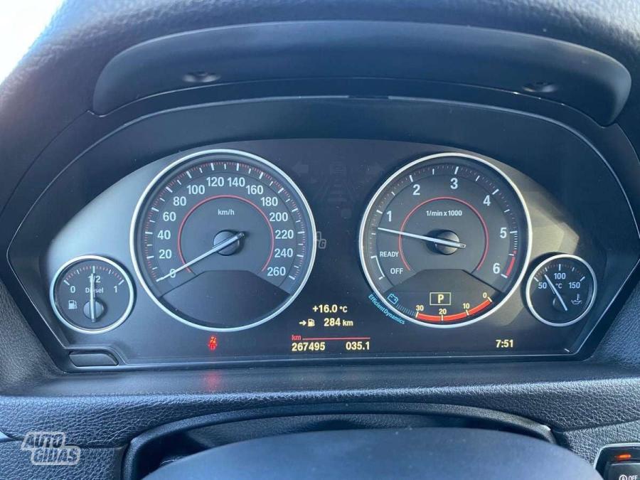 White BMW 330 2018 in Panevezys, with an engine capacity of 3.00 L and mileage of 267 thousand km for 12800 €, photo 13 on AUTOMOTO.COM.LV