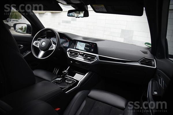 White BMW 330 2019 in Tukums, with an engine capacity of 3.00 L and mileage of 234 thousand km for 19990 €, photo 9 on AUTOMOTO.COM.LV