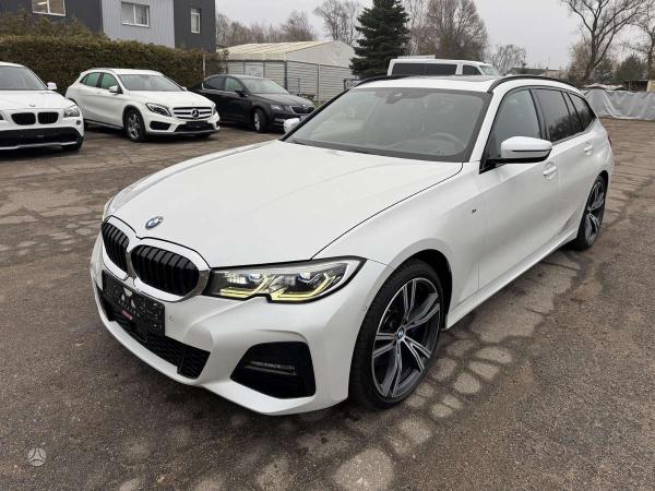 White BMW 330 2020 in Panevezys, with an engine capacity of 2.99 L and mileage of 233 thousand km for 21900 €, photo 1 on AUTOMOTO.COM.LV