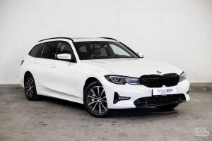 White BMW 330 2021 in Vilnius, with an engine capacity of 2.00 L and mileage of 151 thousand km for 24991 €, photo 11 on AUTOMOTO.COM.LV