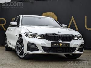 White BMW 330 2022 in Tukums, with an engine capacity of 2.00 L and mileage of 186 thousand km for 24990 €, photo  on AUTOMOTO.COM.LV