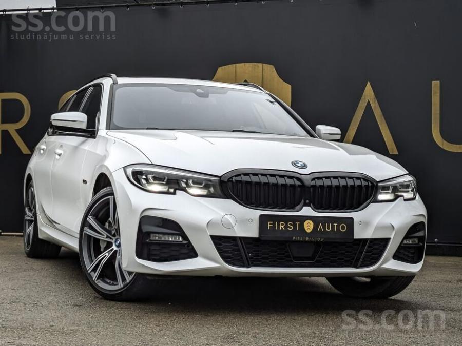 White BMW 330 2022 in Tukums, with an engine capacity of 2.00 L and mileage of 186 thousand km for 24990 €, photo 1 on AUTOMOTO.COM.LV