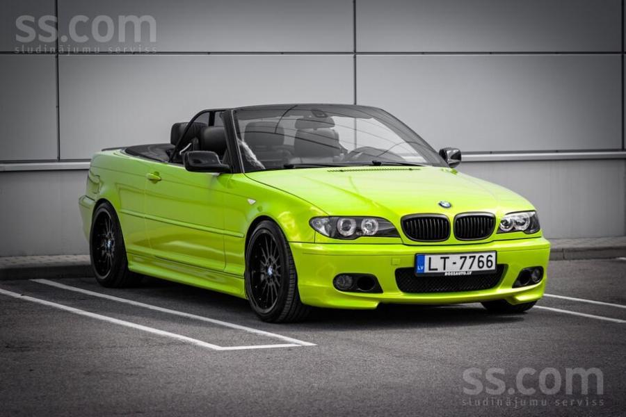 Yellow BMW 330 2002 in Riga, with an engine capacity of 3.00 L and mileage of 247 thousand km for 6950 €, photo 4 on AUTOMOTO.COM.LV