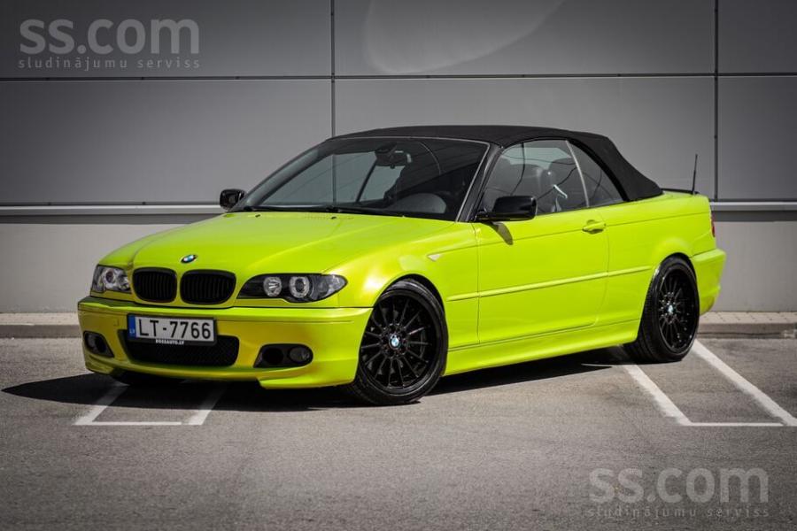 Yellow BMW 330 2002 in Riga, with an engine capacity of 3.00 L and mileage of 247 thousand km for 6950 €, photo 8 on AUTOMOTO.COM.LV