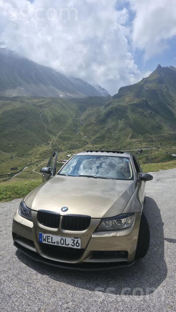 Yellow BMW 330 2007 in Riga, with an engine capacity of 3.00 L and mileage of 260 thousand km for 6500 €, photo 5 on AUTOMOTO.COM.LV