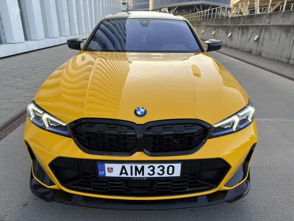 Dzeltens BMW 330 2019 Viļņa, ar dzinēja tilpumu 2.00 L un nobraukumu 55 tūkst. km par 28500 €, foto 3 vietnē AUTOMOTO.COM.LV