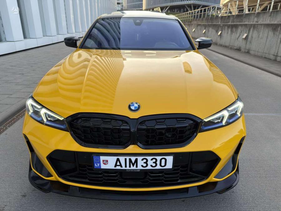 Dzeltens BMW 330 2019 Viļņa, ar dzinēja tilpumu 2.00 L un nobraukumu 55 tūkst. km par 28500 €, foto 4 vietnē AUTOMOTO.COM.LV