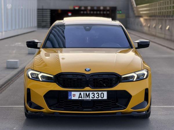 Dzeltens BMW 330 2019 Viļņa, ar dzinēja tilpumu 2.00 L un nobraukumu 55 tūkst. km par 28500 €, foto 8 vietnē AUTOMOTO.COM.LV