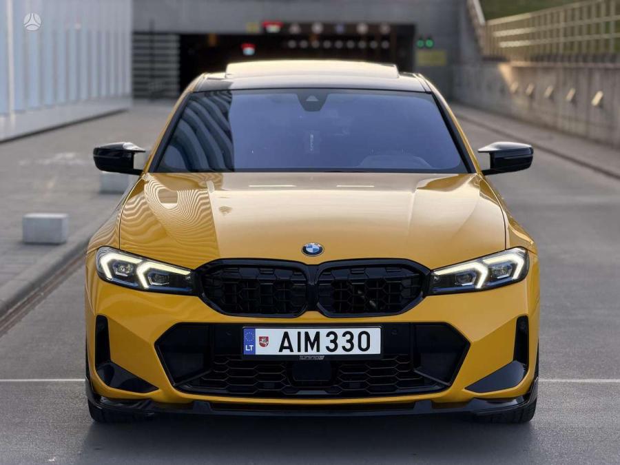 Dzeltens BMW 330 2019 Viļņa, ar dzinēja tilpumu 2.00 L un nobraukumu 55 tūkst. km par 28500 €, foto 9 vietnē AUTOMOTO.COM.LV