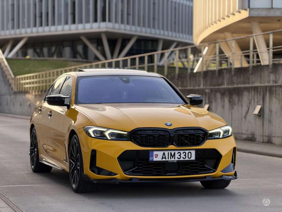 Dzeltens BMW 330 2019 Viļņa, ar dzinēja tilpumu 2.00 L un nobraukumu 55 tūkst. km par 28500 €, foto 11 vietnē AUTOMOTO.COM.LV