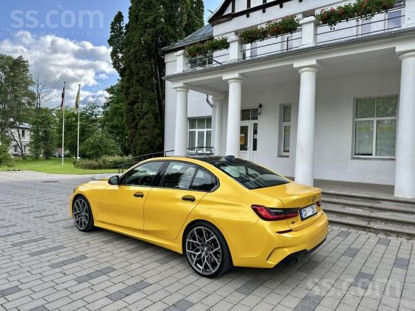 Dzeltens BMW 330 2020 Rīga, ar dzinēja tilpumu 3.00 L un nobraukumu 50 tūkst. km par 31900 €, foto 4 vietnē AUTOMOTO.COM.LV