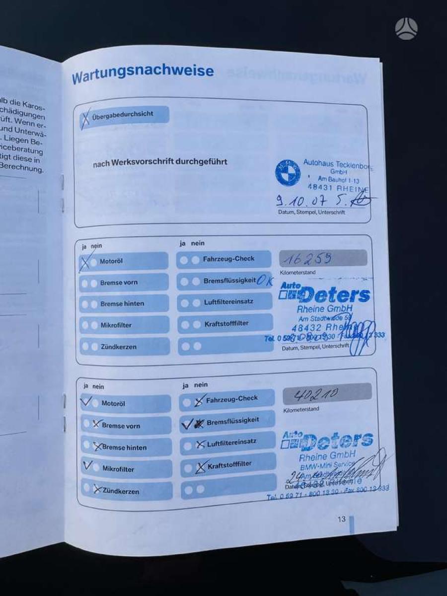 Черный БМВ 335 2007 в Каунас, объемом двигателя 3.00 л и пробегом 145 тыс. км за 6950 €, фото 13 на AUTOMOTO.COM.LV