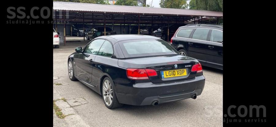 Melns BMW 335 2010 Rīga, ar dzinēja tilpumu 3.00 L un nobraukumu 170 tūkst. km par 7300 €, foto 3 vietnē AUTOMOTO.COM.LV