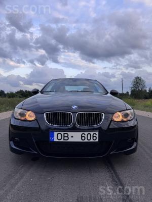 Black BMW 335 2007 in Limbazi, with an engine capacity of 3.00 L and mileage of 382 thousand km for 9600 €, photo 3 on AUTOMOTO.COM.LV
