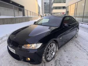 Black BMW 335 2008 in Vilnius, with an engine capacity of 2.99 L and mileage of 387 thousand km for 8850 €, photo 3 on AUTOMOTO.COM.LV